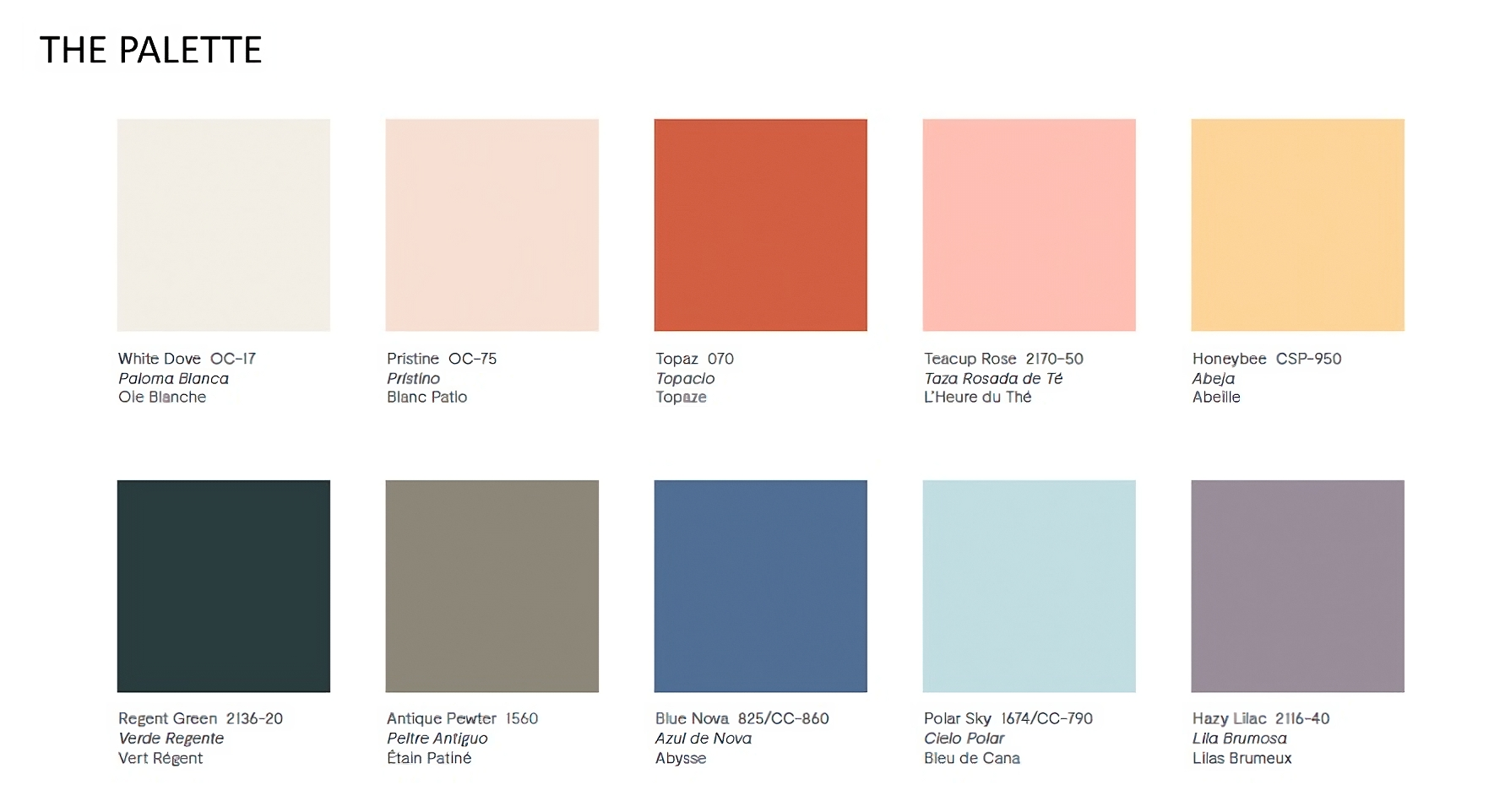 Announcing Benjamin Moore’s Color of the Year 2024: Blue Nova 825 ...